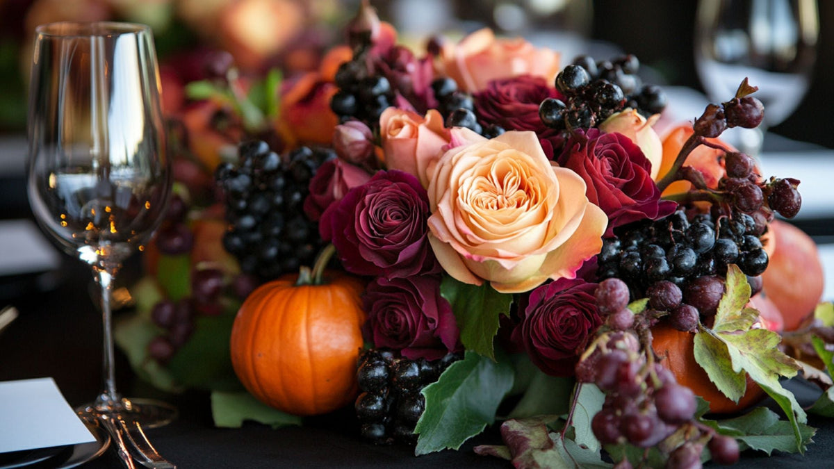 Creative Rose Centerpieces For October Dinner Parties – Rosaholics