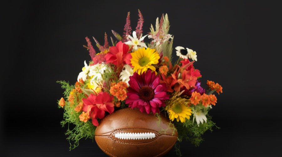 Ideas for Football Flower Bouquet – Rosaholics