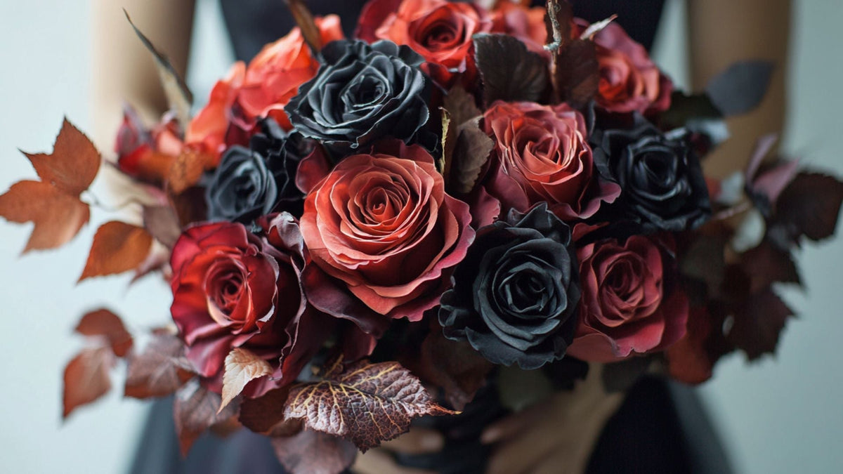 Halloween Rose Bouquets For A Spooky Twist – Rosaholics