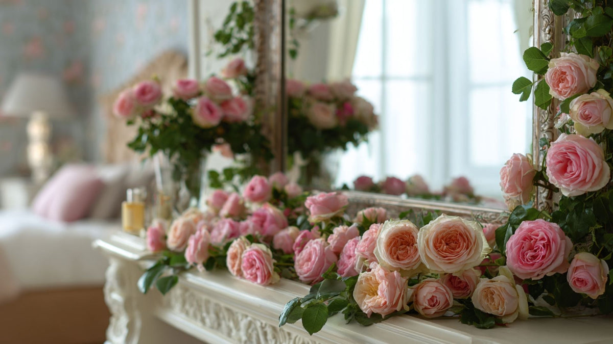 Fresh Rose Decor for Mirrors & Headboards – Rosaholics