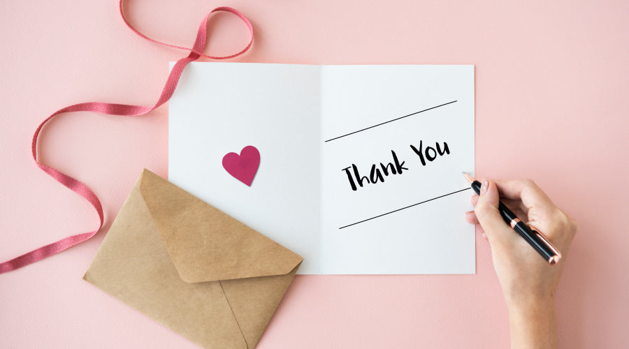 How to Write Thank You Note (With Examples) – Rosaholics