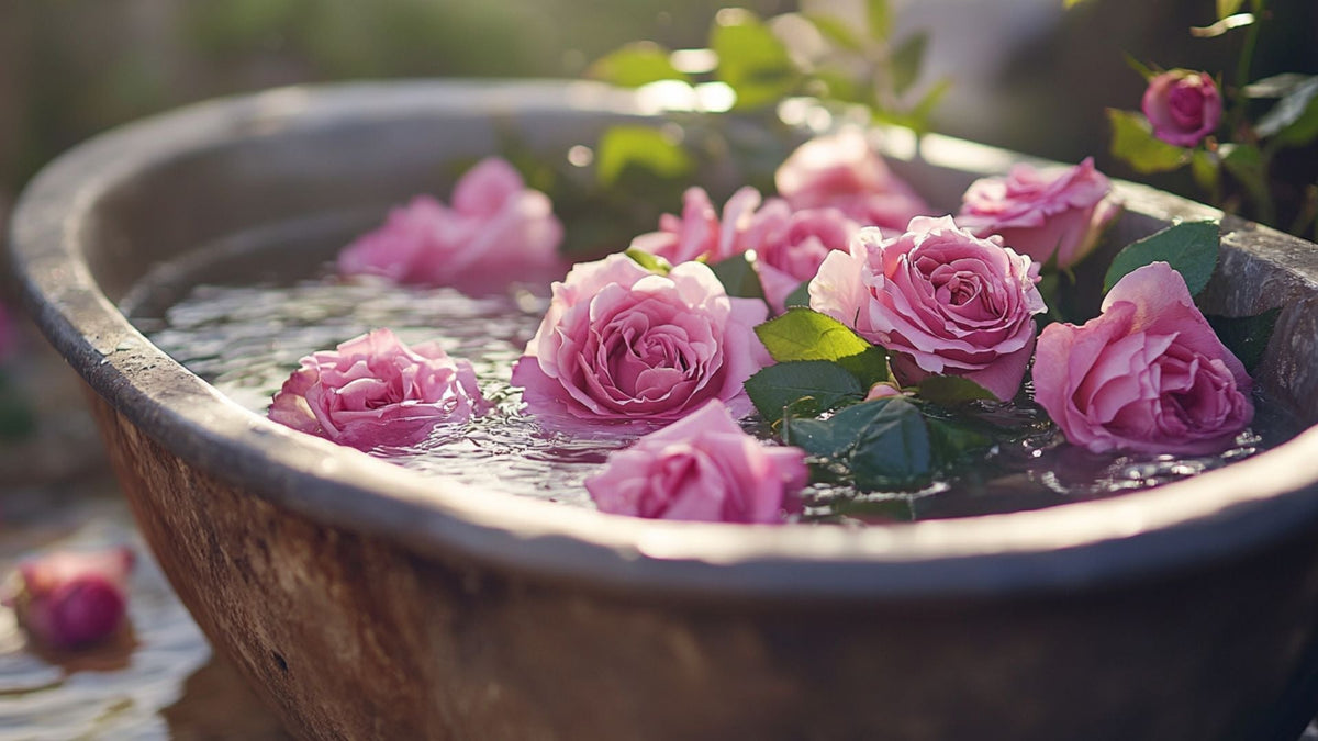 Rose-Infused Bath Recipes by Rosaholics