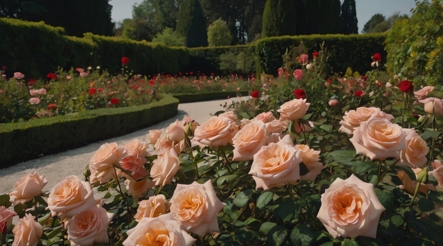 Roses in Landscaping: Beauty, Color, and Fragrance – Rosaholics