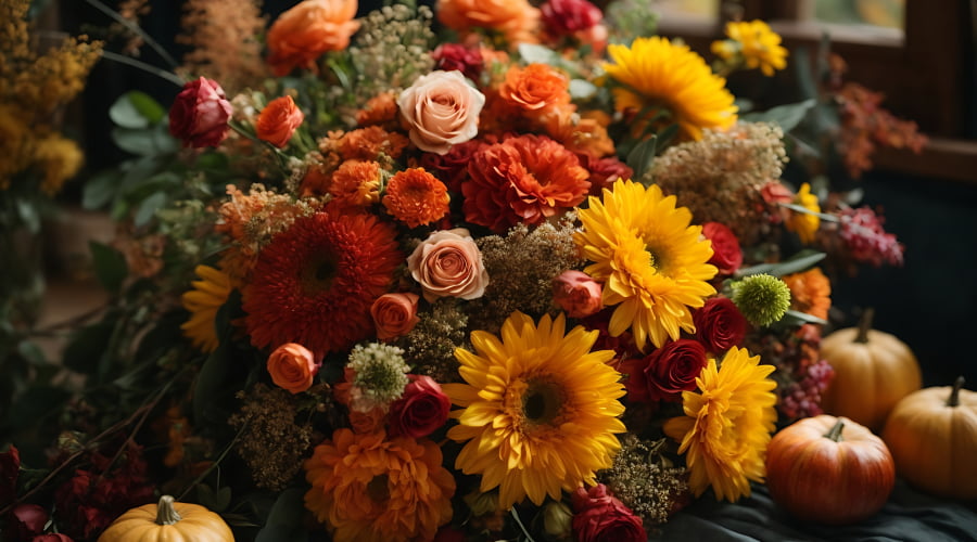 Best Fall Flowers for Bouquets – Rosaholics